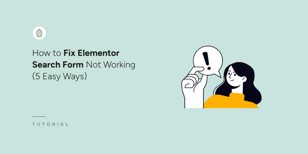 How to Fix Elementor Search Form Not Working (5 Easy Ways)
