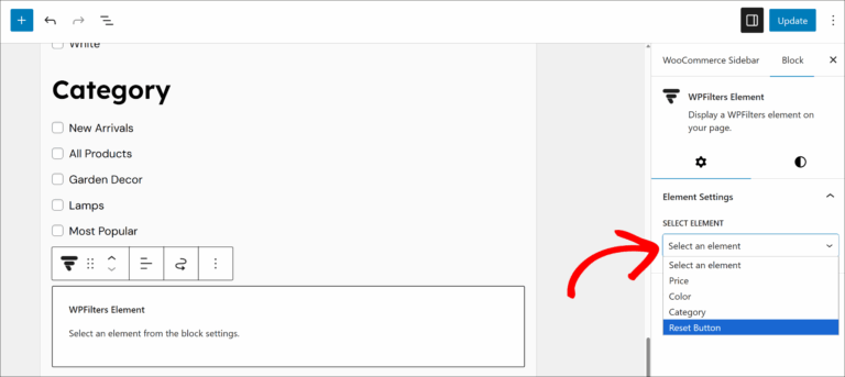 How to Add a Reset Filter Button in WordPress (No Coding) - SearchWP