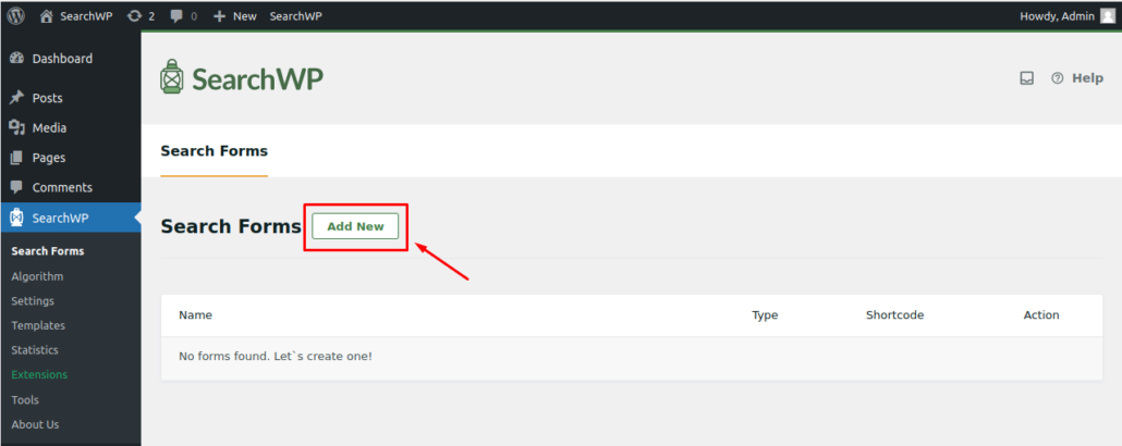 Search Forms - SearchWP